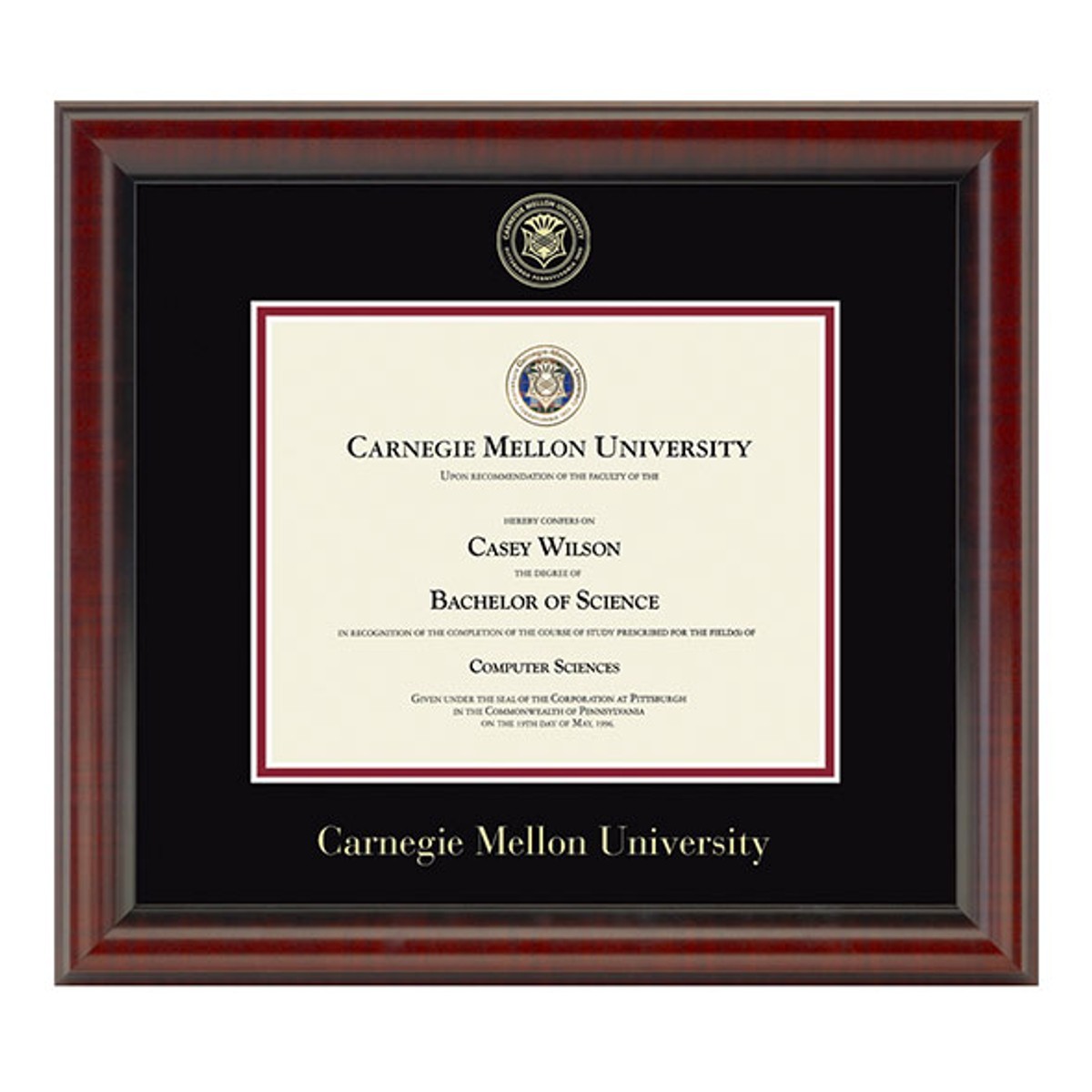 Carnegie Mellon Diploma Frame, the Fidelitas - Graduation Gift Selection Carnegie Mellon Diploma Frame, the Fidelitas - Graduation Gift Selection