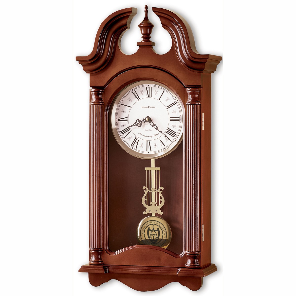 Georgia Tech Howard Miller Wall Clock At M LaHart Georgia Tech Howard Miller Wall Clock At M LaHart