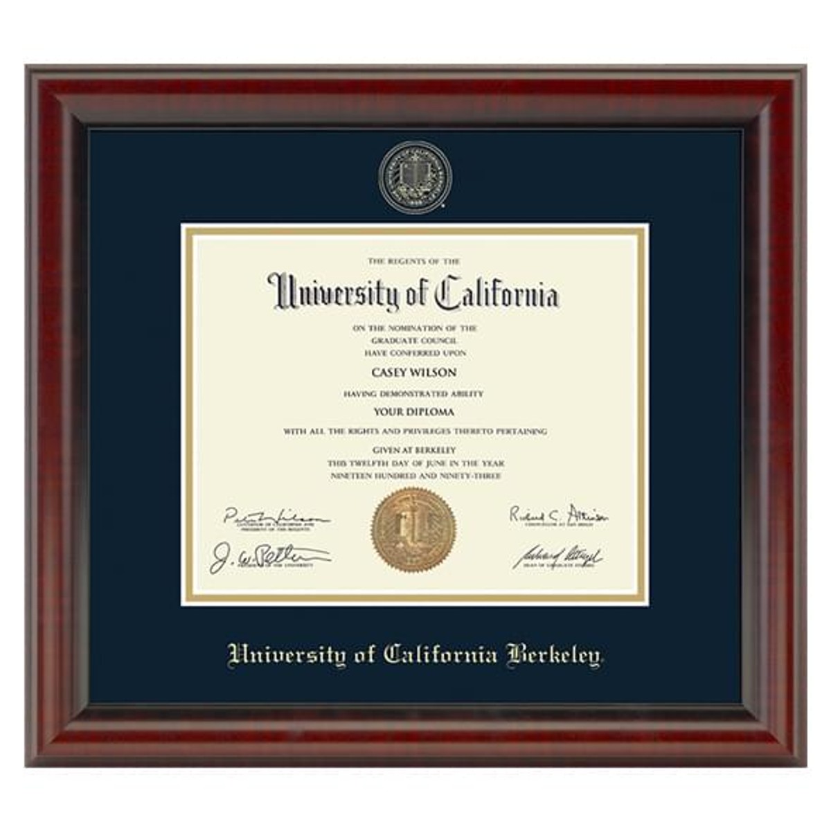 40％割引早割クーポン！ UC Berkeley Diploma Frames 学位記 額 その他 インテリア・住まい・小物-OTA.ON ...