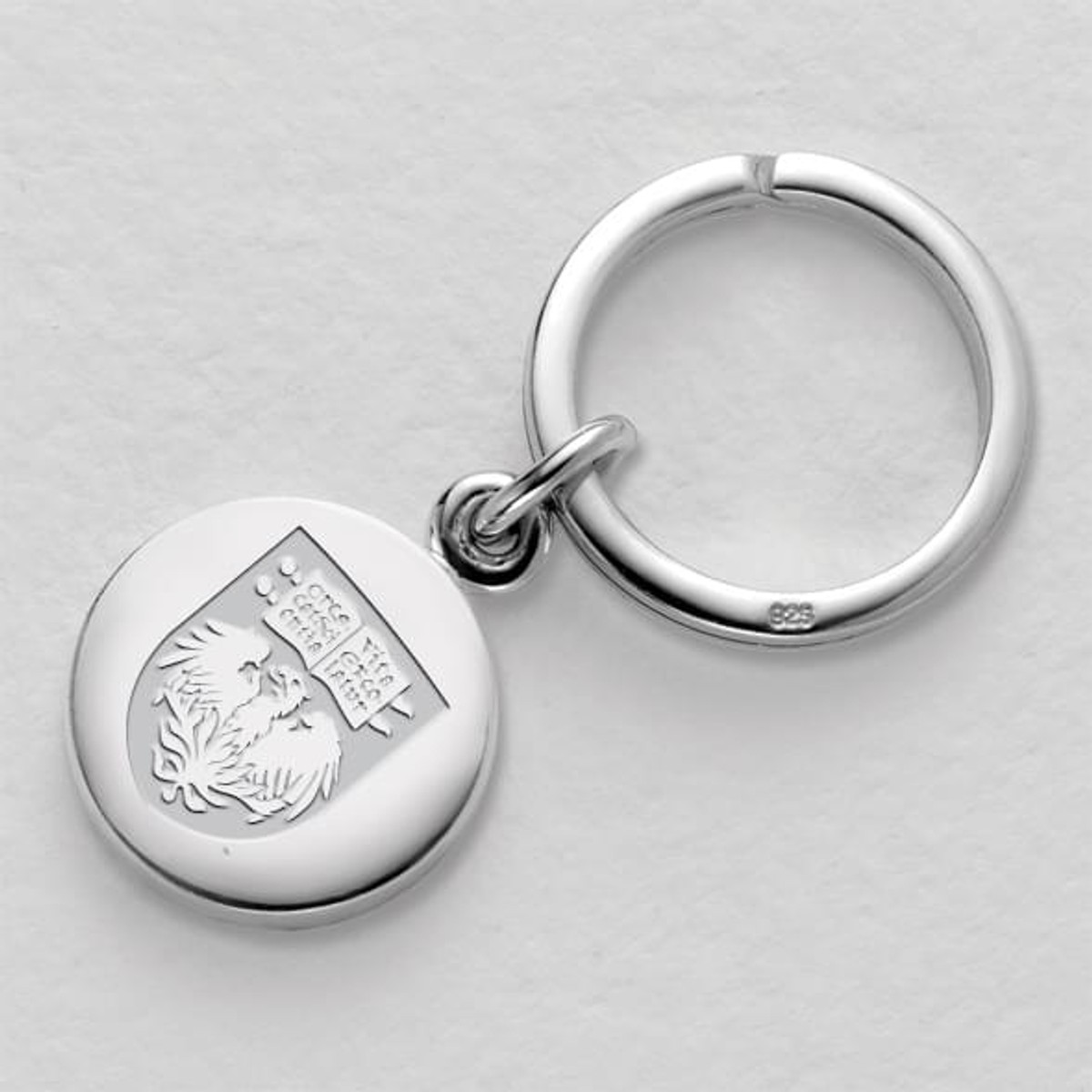 Chicago Sterling Silver Insignia Key Ring at M.LaHart & Co.